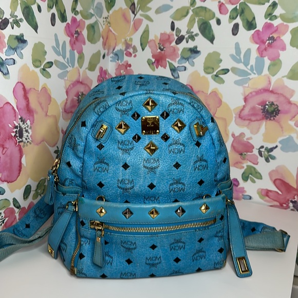 MCM | Bags | Authentic Mcm Leather Backpack | Poshmark